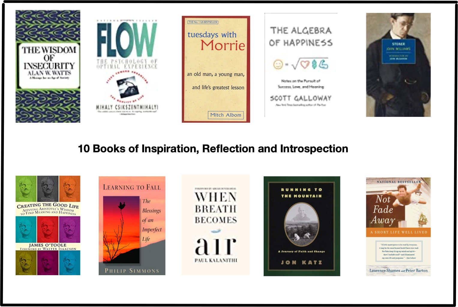 10 Books of Inspiration, Reflection and Introspection – Esot-eric